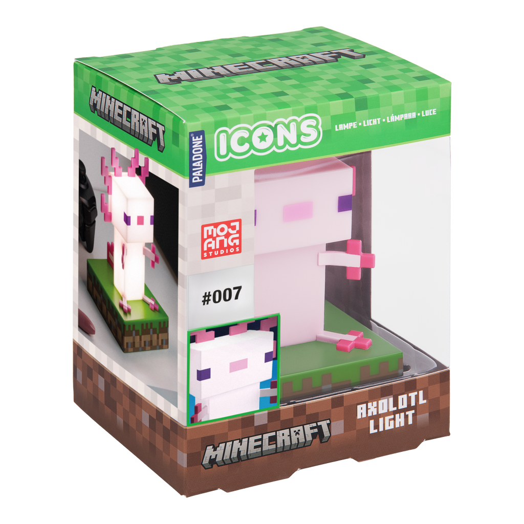 Minecraft Axolotl Icon Light
