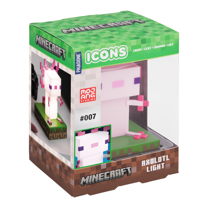 Minecraft Axolotl Icon Light