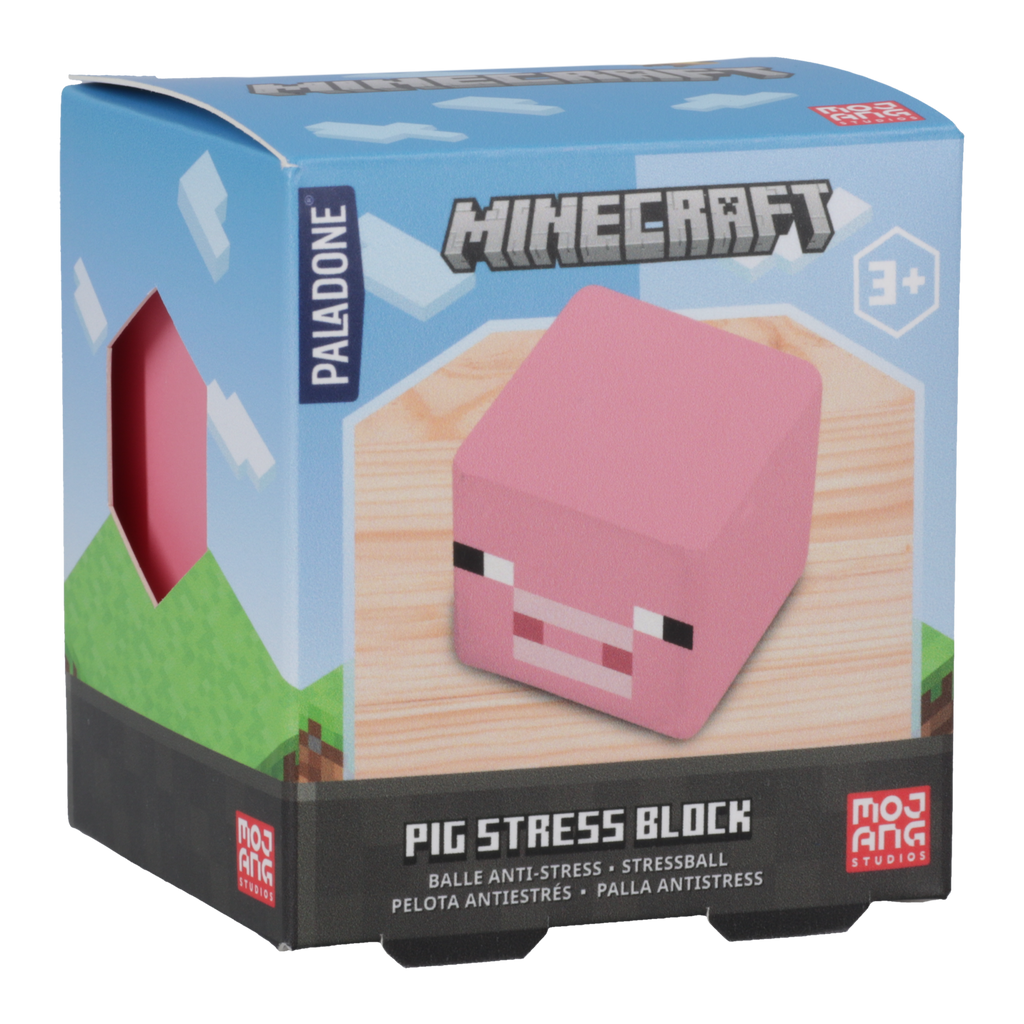 Minecraft Stress Block Pig