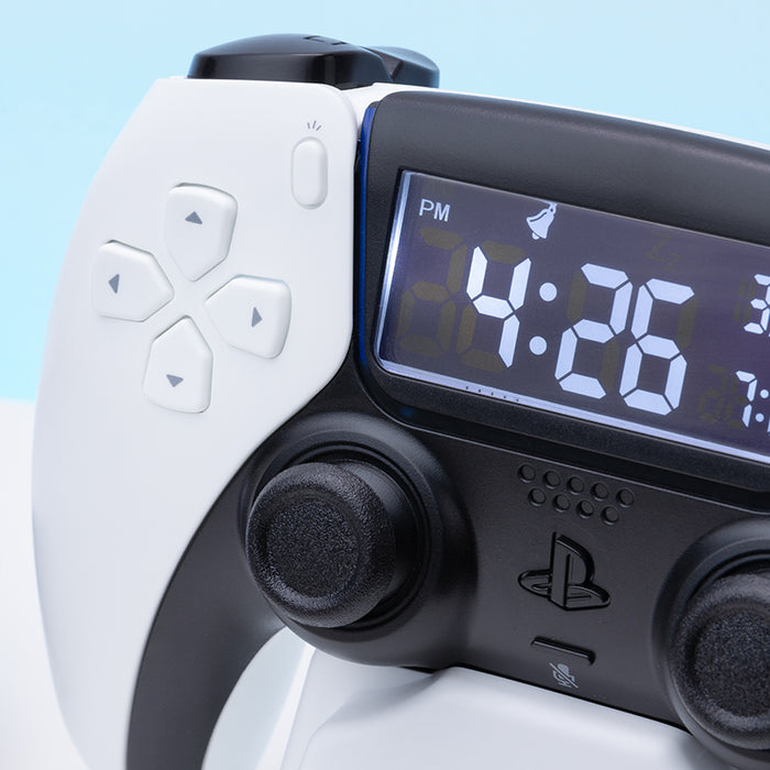 PlayStation PS5 Controller Alarm Clock Blue Base