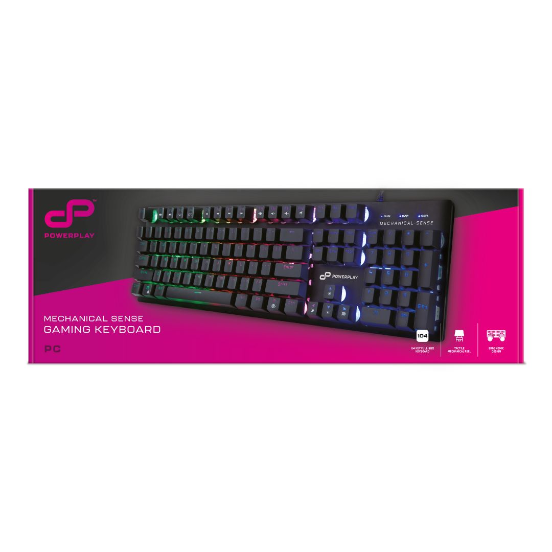 PowerPlay E-Blue Mechanical-Sense Gaming Keyboard